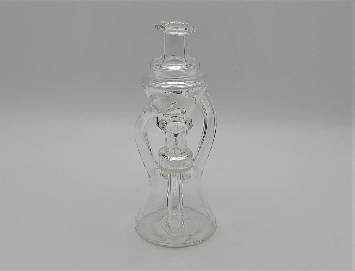 NJR Clear Double Uptake W/ Red Marble – Goodiesheady